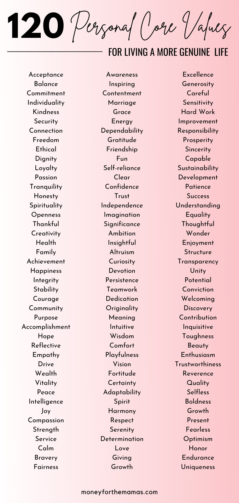 Personal Core Values are Key to Reaching Your Financial Goals