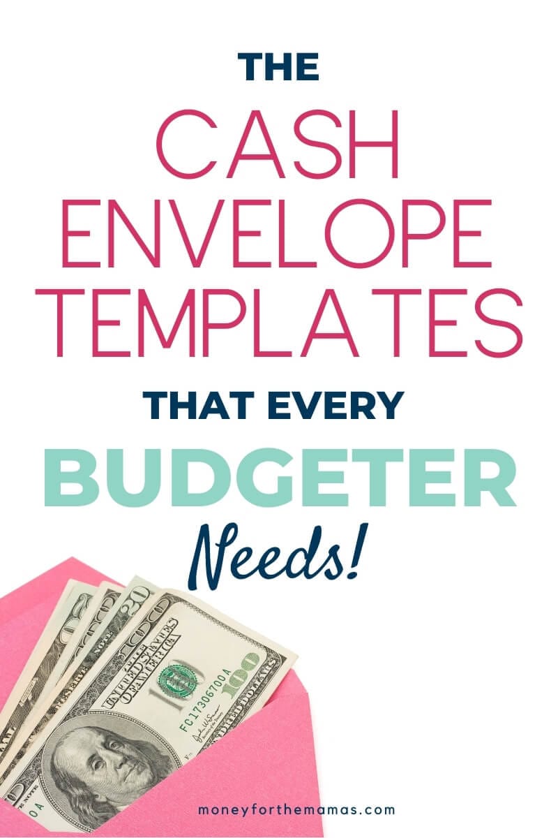FREE Printable Cash Envelope Template (Every Budgeter Needs)