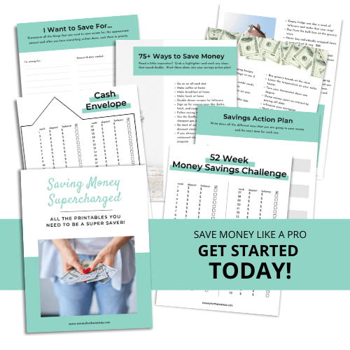 Saving Money Supercharged Free Templates Money for the Mamas