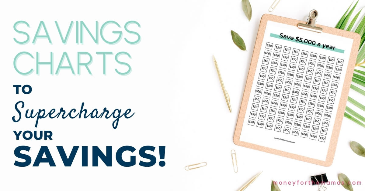 How to Use Savings Charts to Supercharge Your Money Stash - MFTM