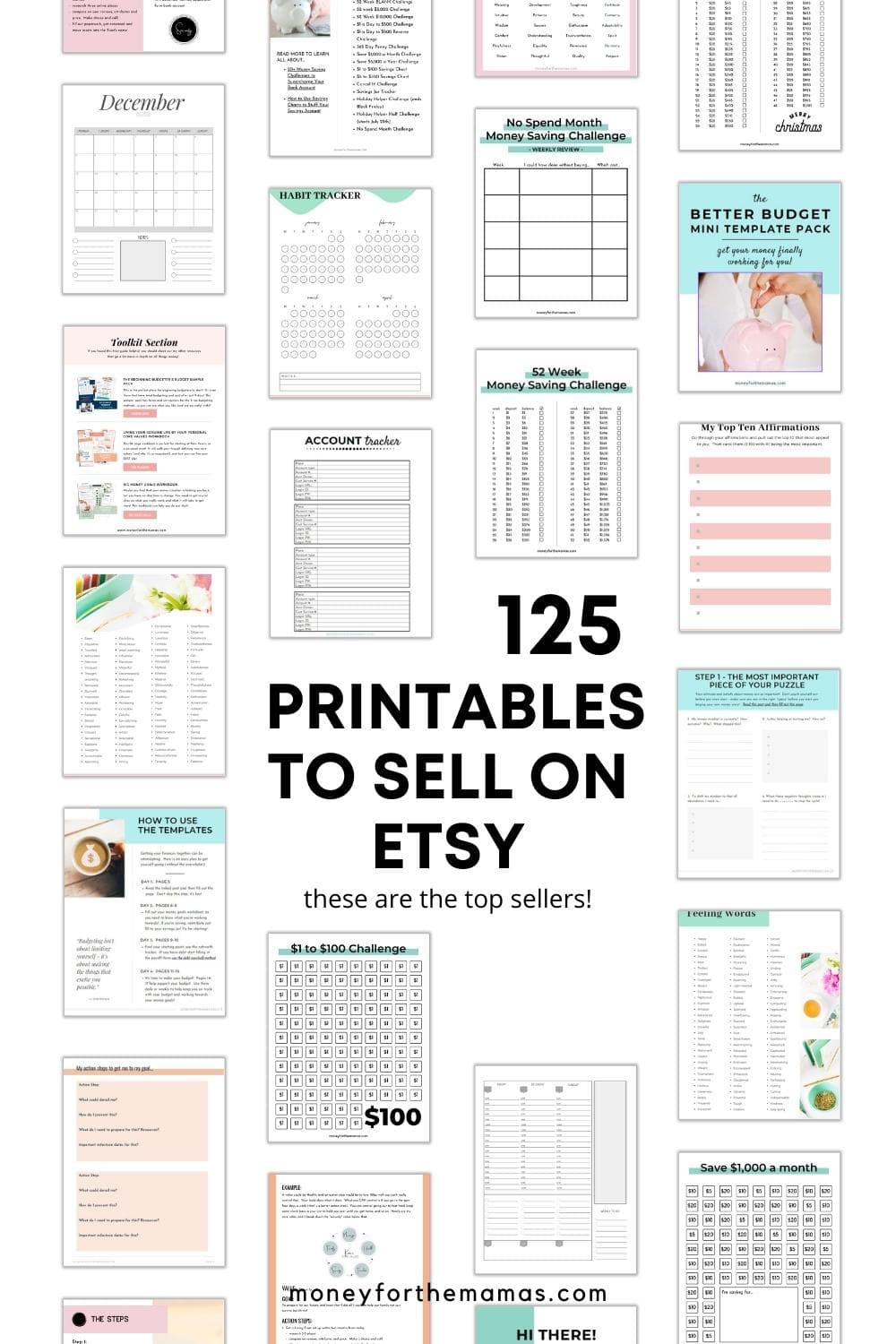 125 Popular Profitable Digital Products To Sell On Etsy