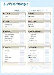 30 Free Printable Budget Templates (Get Your Perfect Budget Now)