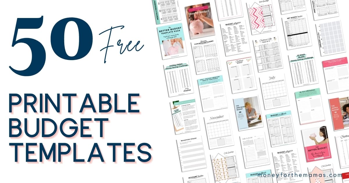 30 Free Printable Budget Templates (Get Your Perfect Budget Now)