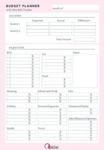 30 Free Printable Budget Templates (Get Your Perfect Budget Now)