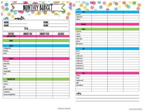 30 Free Printable Budget Templates (Get Your Perfect Budget Now)
