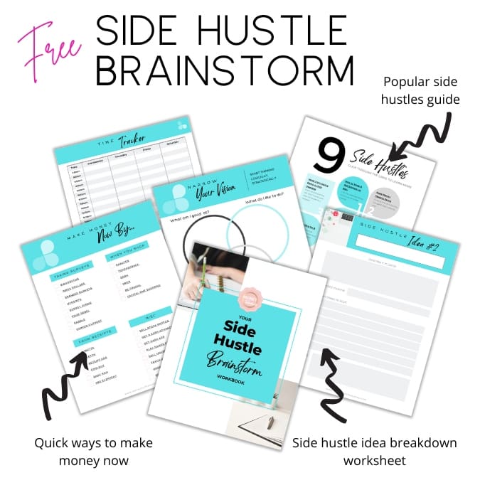 Side Hustle Freebie Opt In - Money for the Mamas