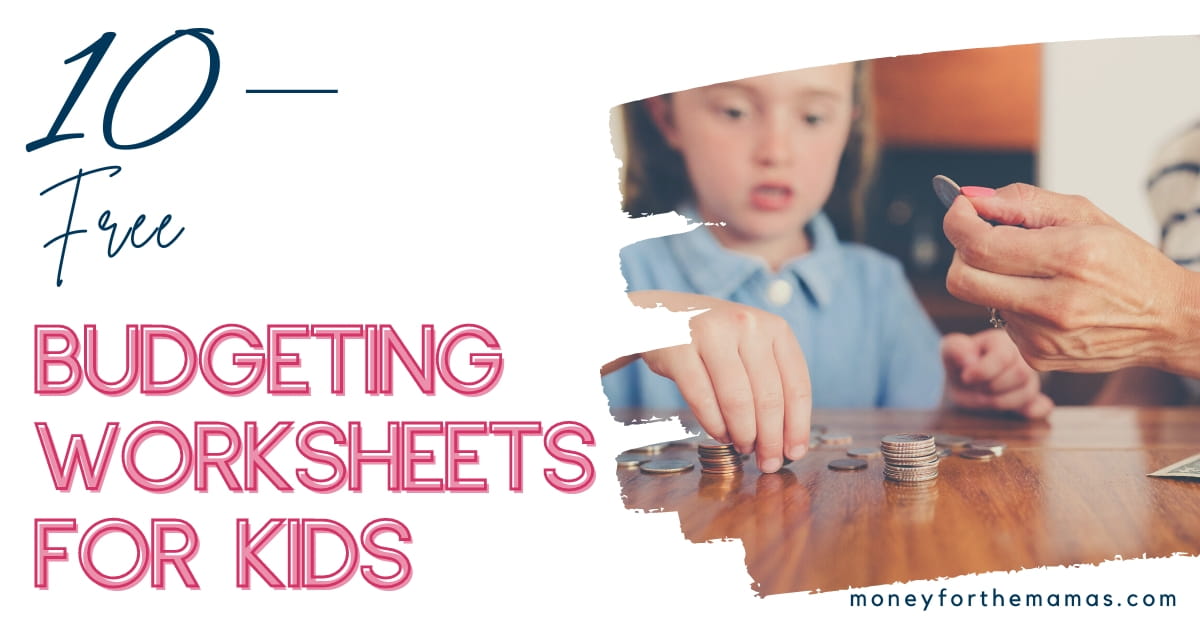 10 Free Budgeting Worksheets for Kids (Download Now)